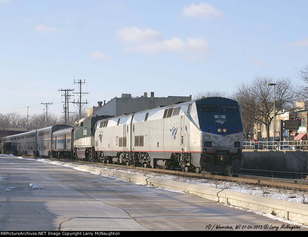 Amtrak #8, the E/B Empire Builder